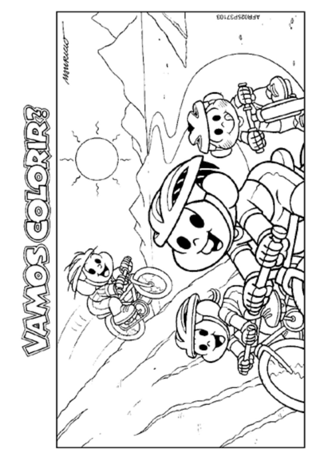 50 Desenhos da Turma da Mônica para Colorir: baixe PDF gratuito!