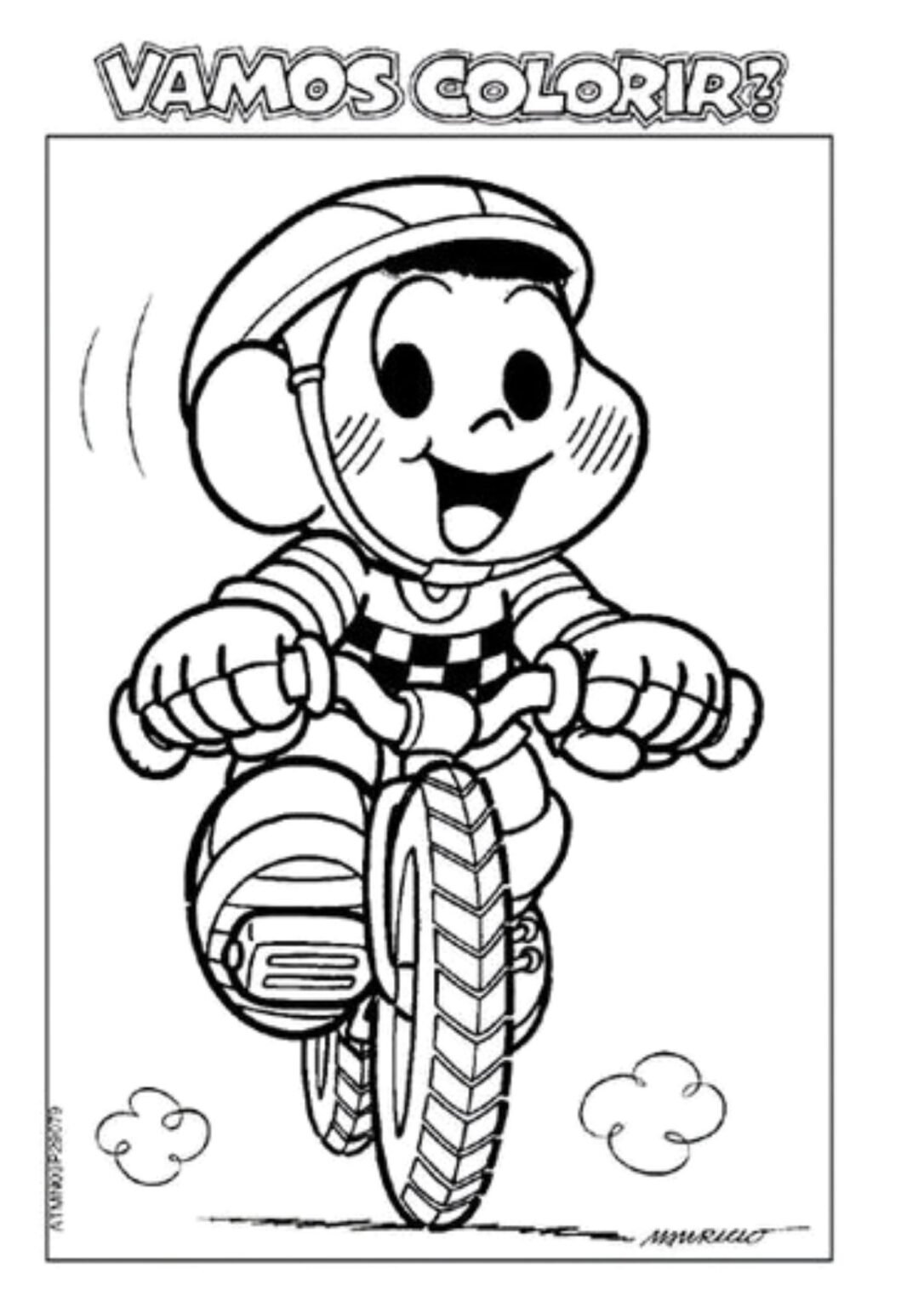 50 Desenhos da Turma da Mônica para Colorir: baixe PDF gratuito!